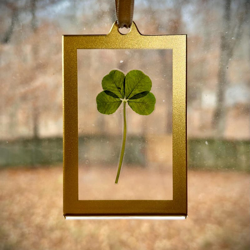 Unique Clover Ornament - Etsy