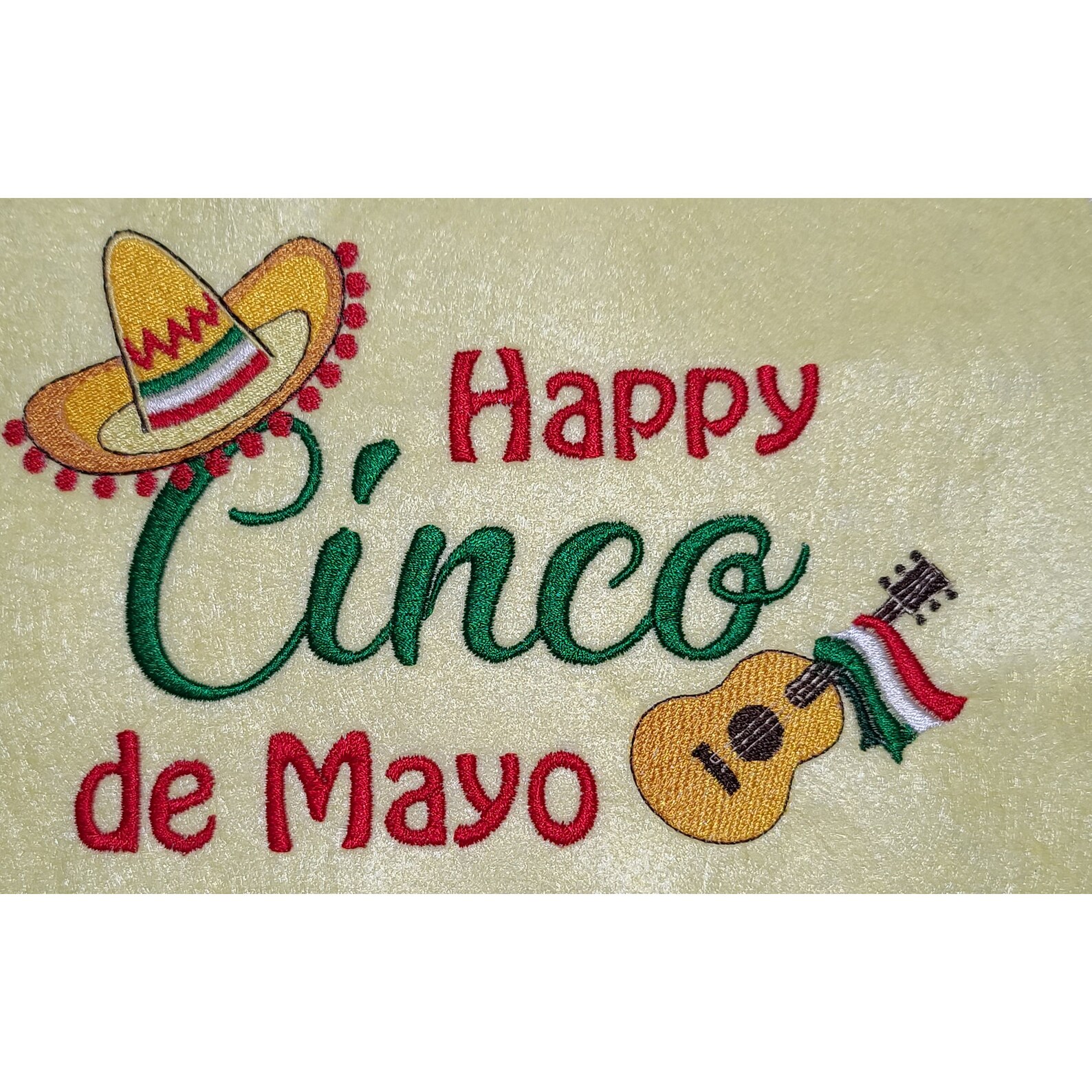 Cinco De Mayo Machine Embroidery Design Files - Etsy