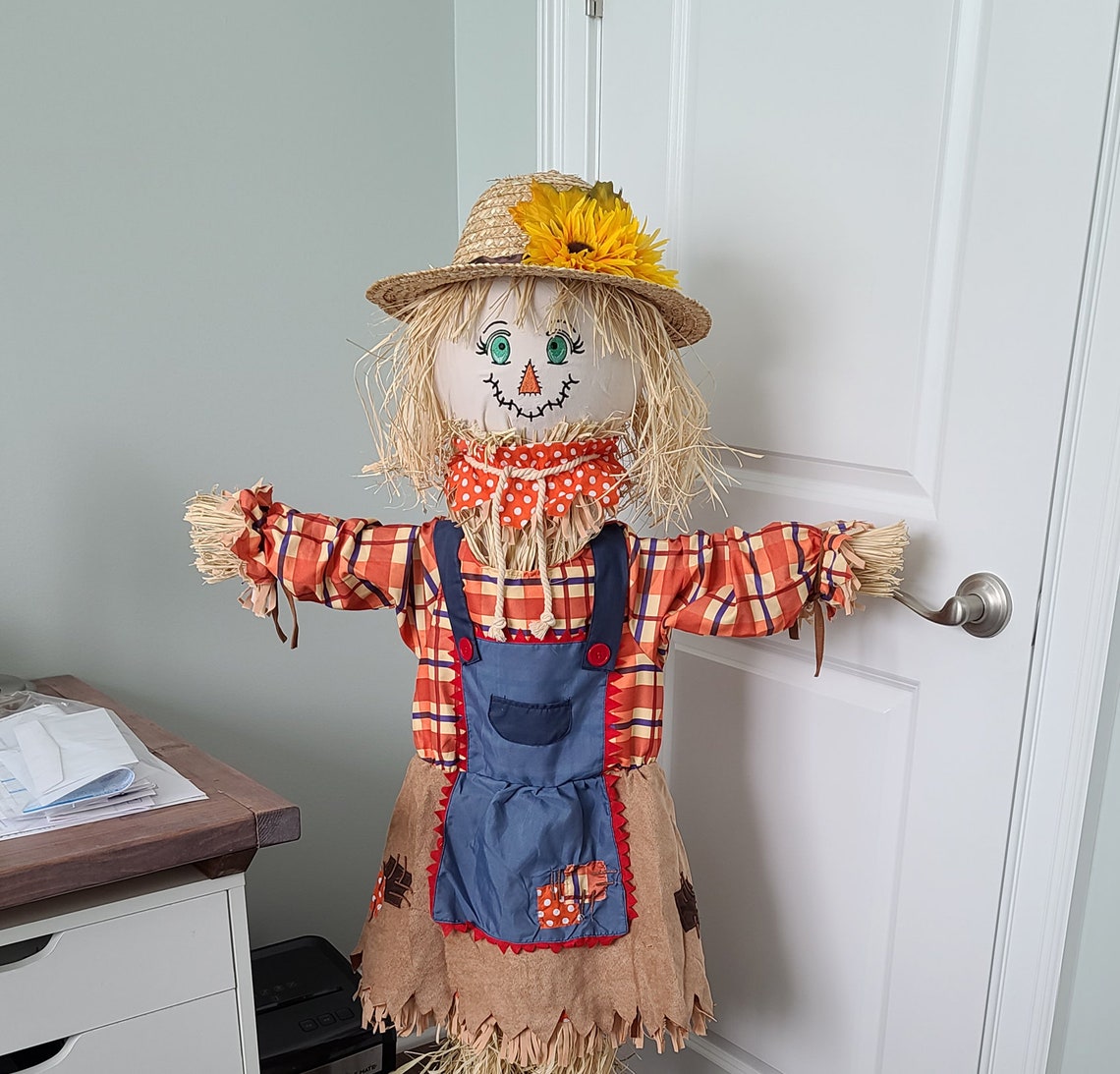 Scarecrow Face Machine Embroidery Design Files - Etsy