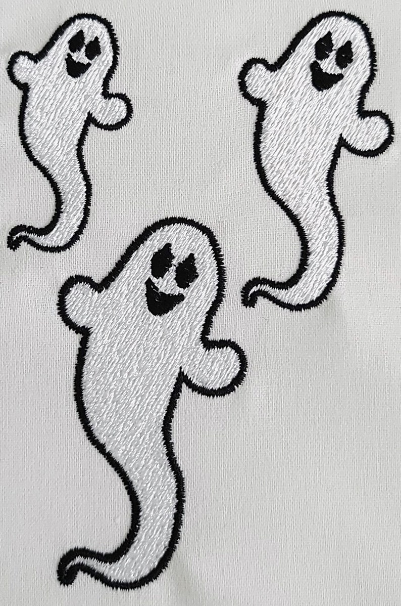 Ghost - 2 Machine Embroidery Design Files - Etsy