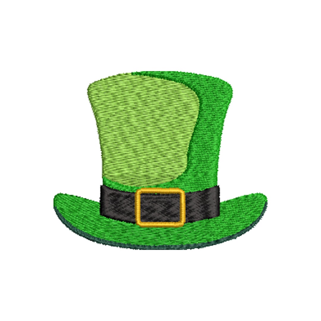 Leprechaun Hat Machine Embroidery Design Files - Etsy