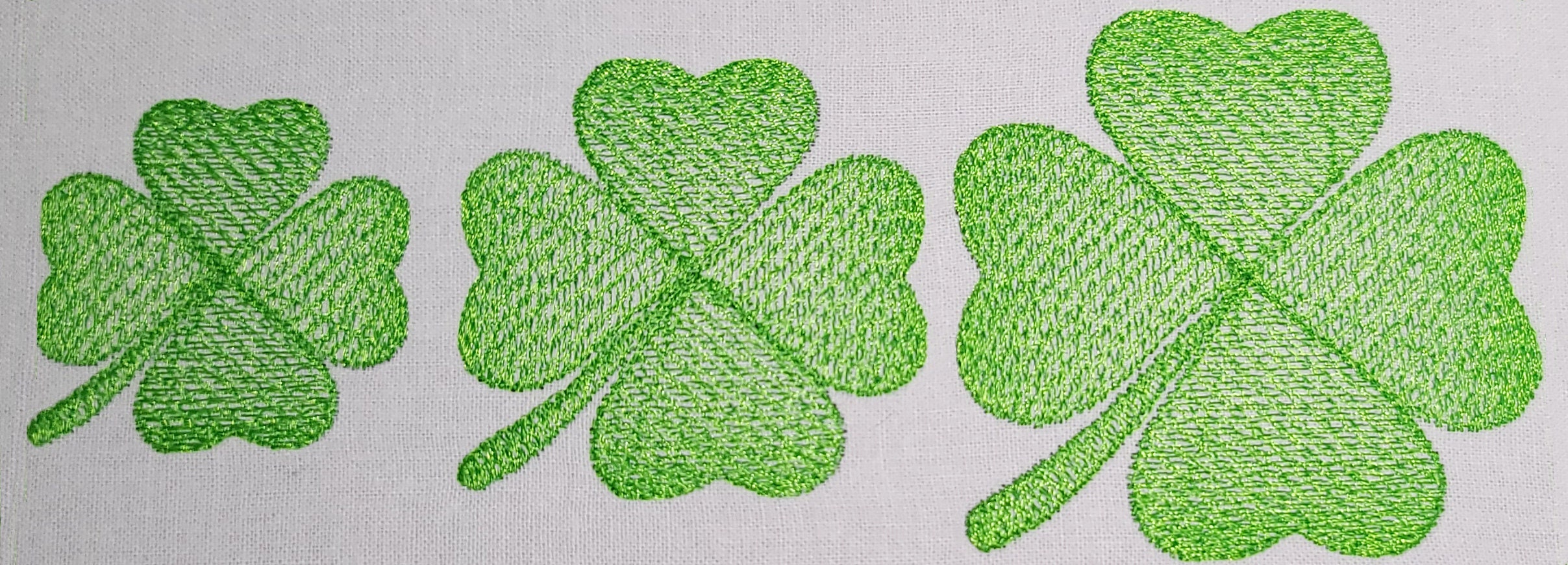 Shamrock Machine Embroidery Design Files - Etsy