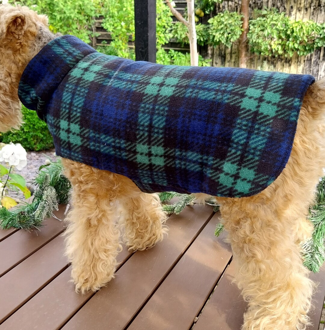 Dog Dry Coat in Warm Fleece With Absorbent Towelling Lining,size Xs ...