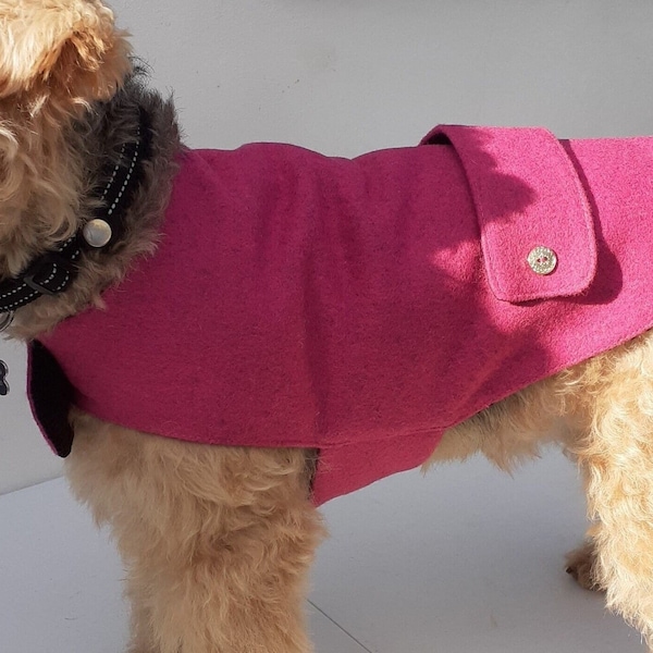 Pink Dog Jacket - Etsy