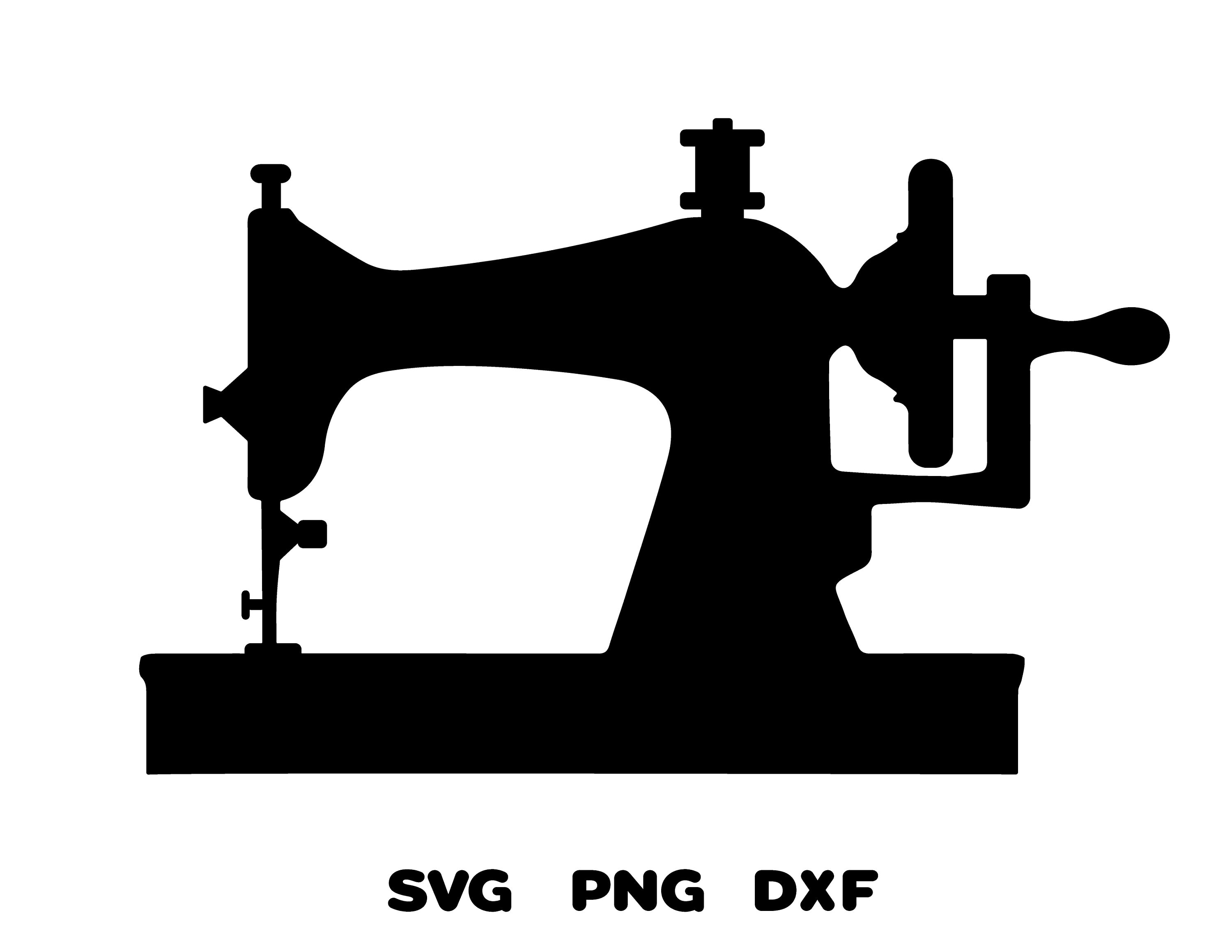 Sewing Machine Svg Vintage Sewing Machine Cricut SVG PNG | Etsy
