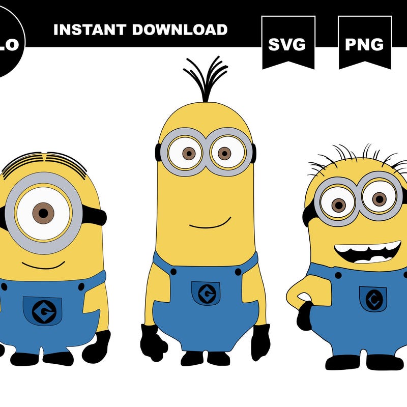 Vector minions - Etsy.de