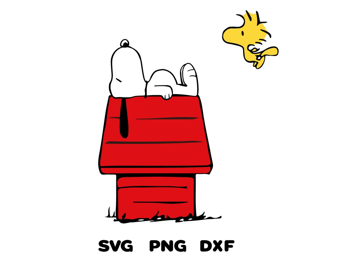 Snoopy Dog Svg Peanuts SVG PNG DXF Cricut Silhouette | Etsy