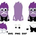 Pack Minions Svg Layered, Stuart, Kevin, Tom, Decal, SVG, PNG, DXF - Etsy