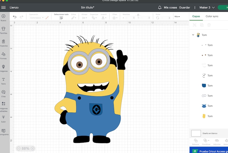 Pack Minions Svg Layered Stuart Kevin Tom Decal SVG PNG - Etsy