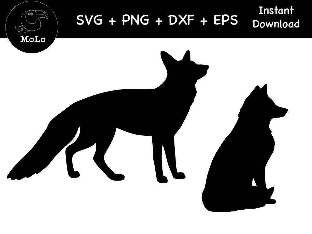 Fuchs Bundle, Fuchs Aufkleber, SVG, PNG, DXF, Silhouette - Etsy.de