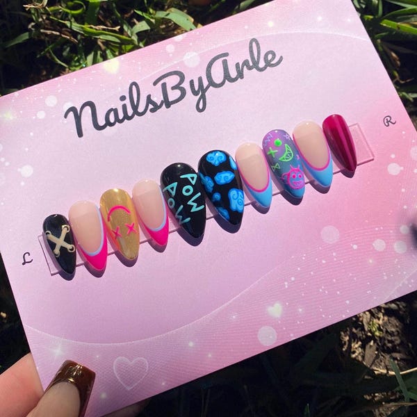 Arcane Jinx Nails - Etsy