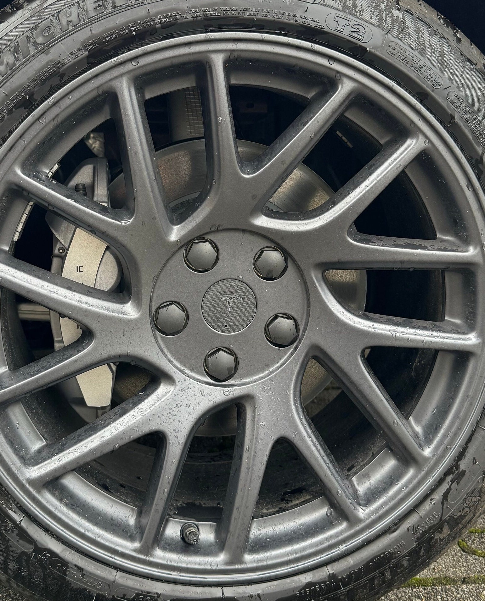 Tesla Model 3 2024 Highland Wheel Hub Cover for 18 Photon Rims - Etsy ...