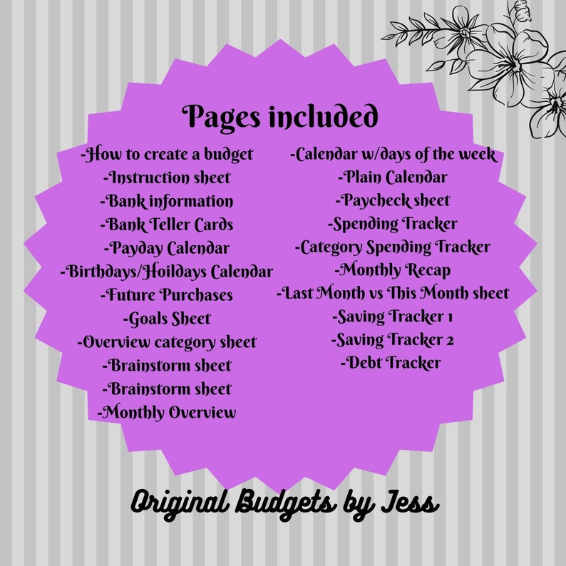 The Simple Happy Budget Workbook - Etsy