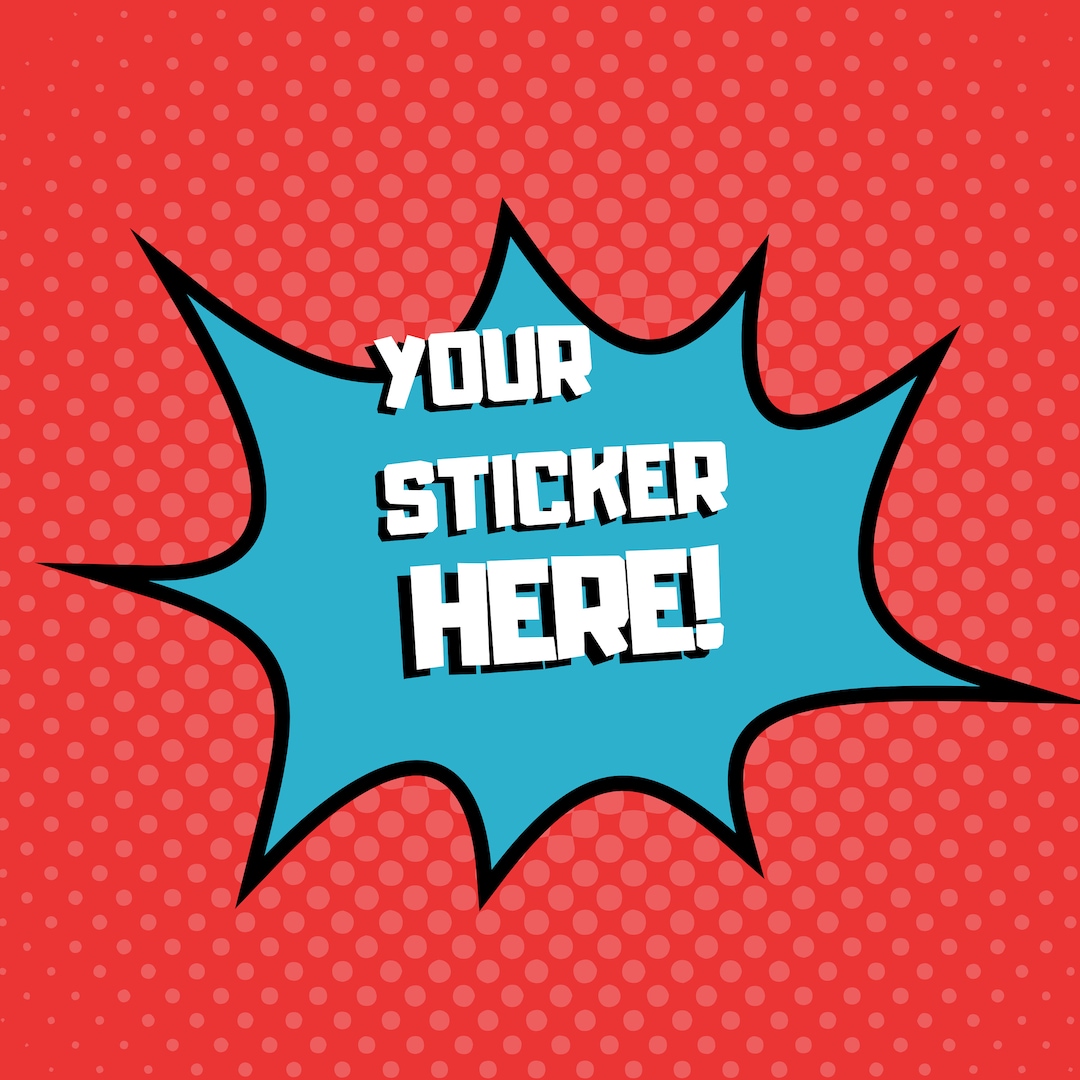 Custom Laminated Water Resistant Sticker - Etsy