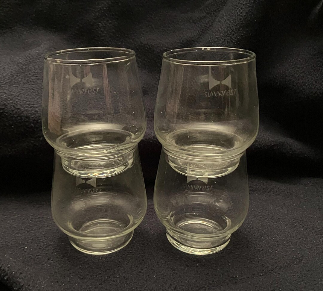 Superfest GDR Whisky/brandy/liquer Glasses - Set of 4 - Etsy