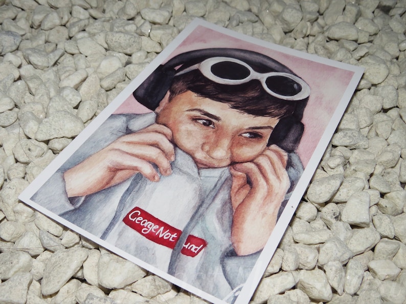 George Not Found Art Print Minecraft Youtuber Twitch - Etsy