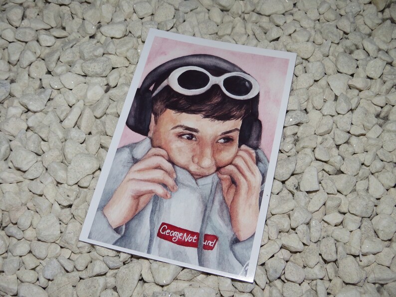 George Not Found Art Print Minecraft Youtuber Twitch - Etsy