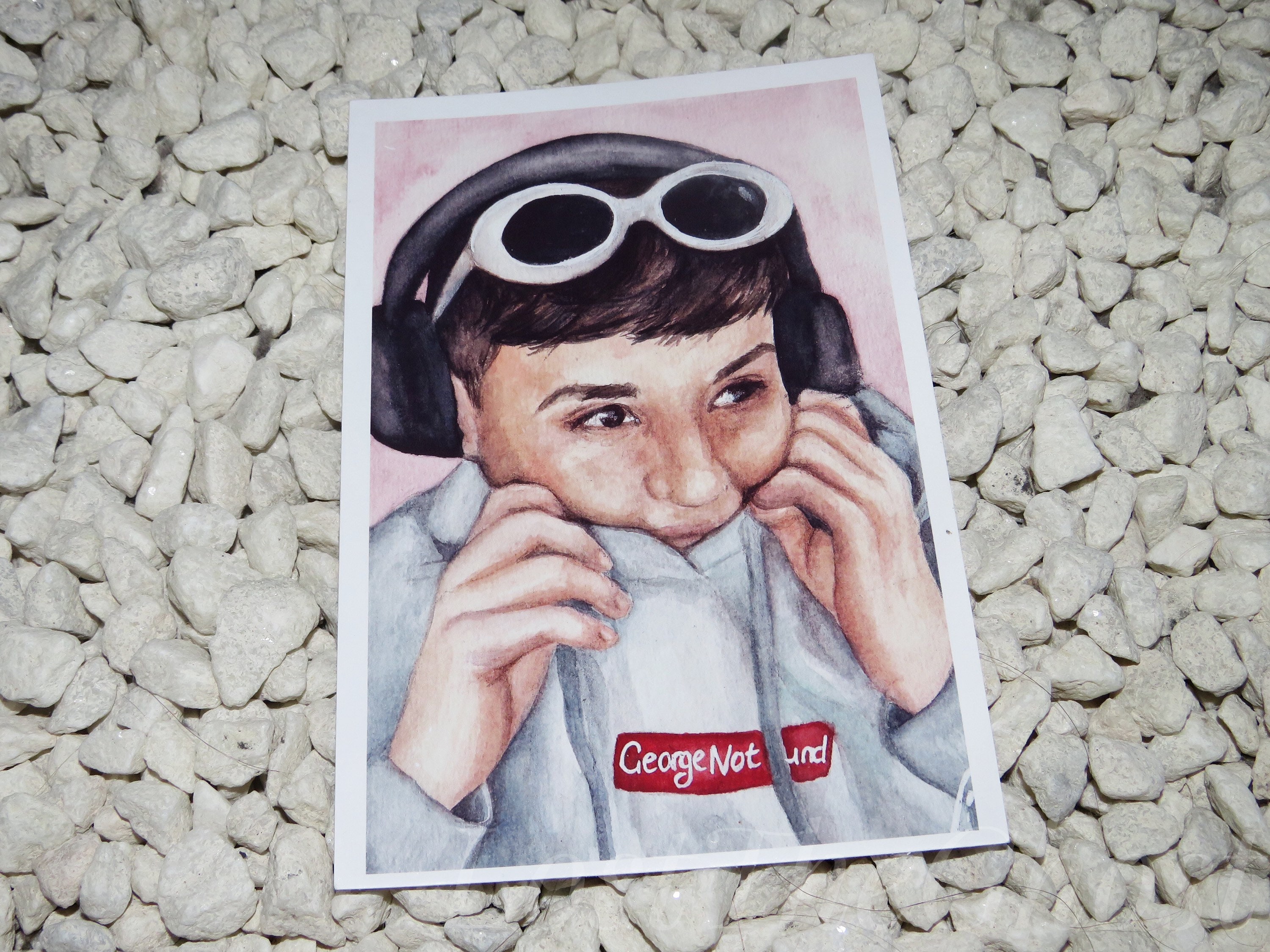 George Not Found Art Print, Minecraft Youtuber, Twitch Streamer, Dream ...