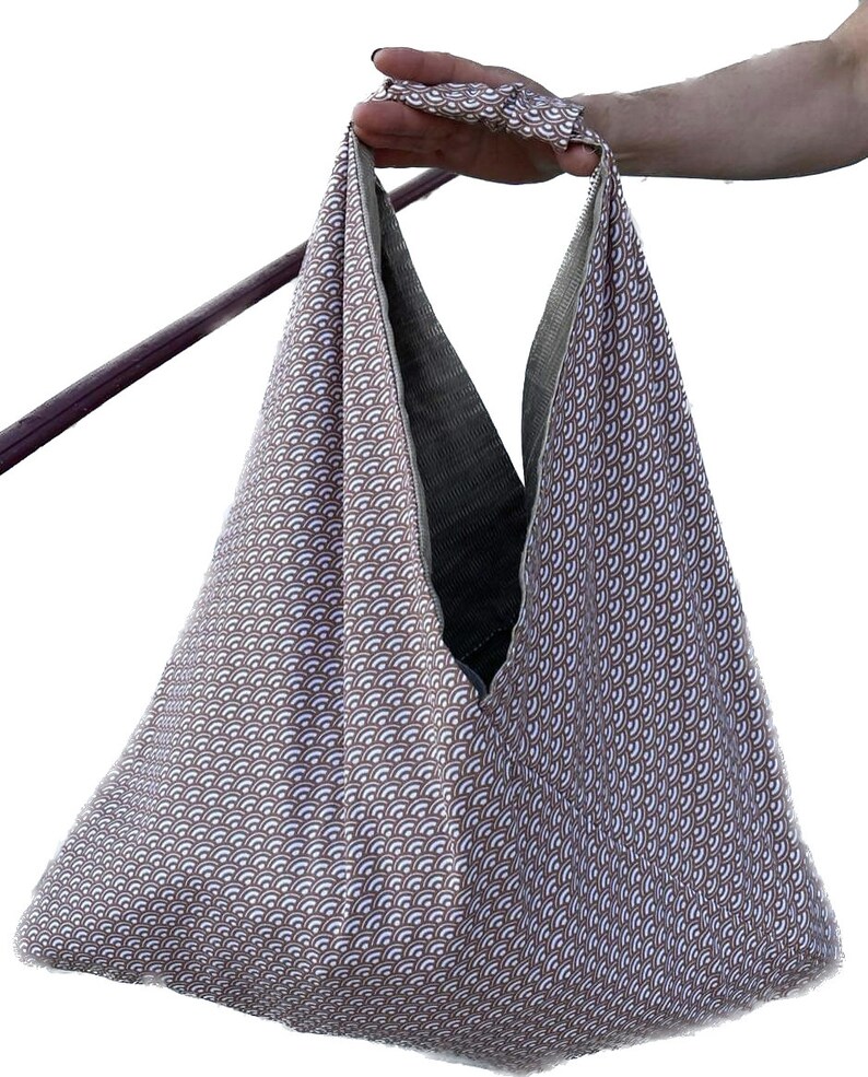 Sac Origami Japonais, Sac Bento, Sac Fourre-tout Origami Avec Motif ...