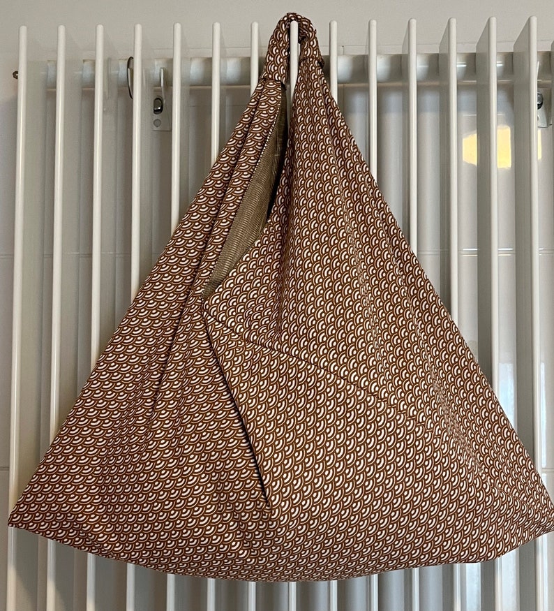 Sac Origami Japonais, Sac Bento, Sac Fourre-tout Origami Avec Motif ...