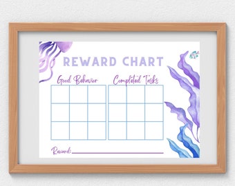 Reward Chart Printable Instant Download Track Good - Etsy