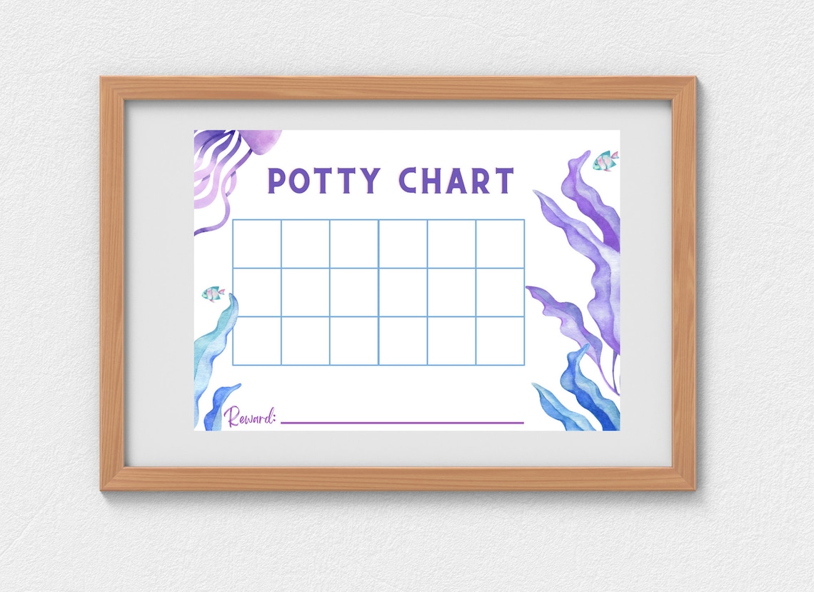 Potty Chart Printable Instant Download Track Potty - Etsy