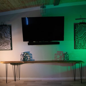 Journey Green River Indian Rose Wood Sofa Table. - Etsy