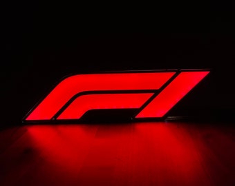 F1 Racing Motorsport Neon Led Sign - Formula 1 Car Wallart Led Light ...