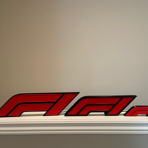 Formula 1 LED Sign | Display Shelf - Etsy