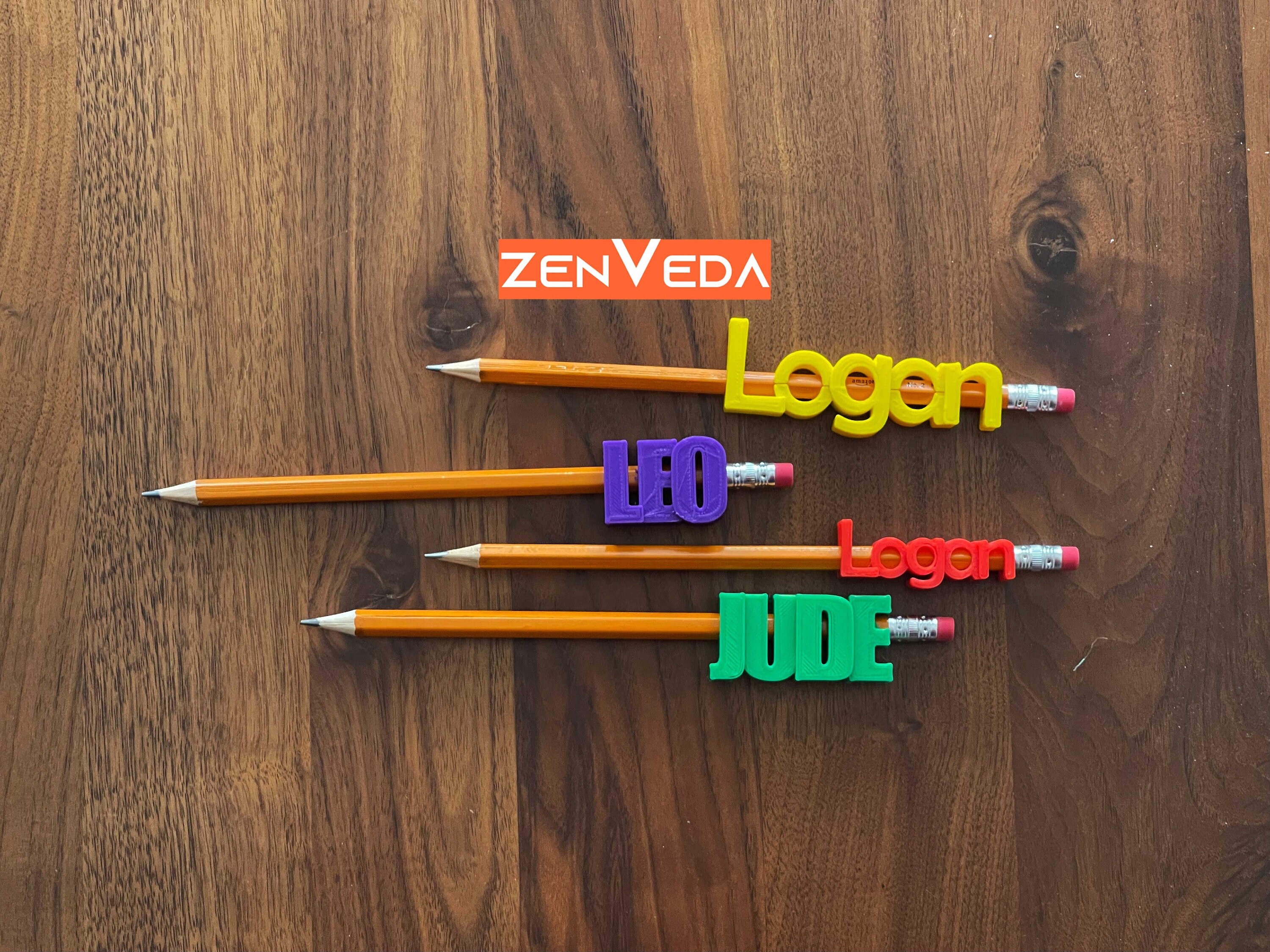 Personalized Pencil Toppers - Etsy