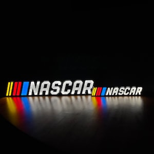NASCAR Sign | Display Shelf | Racing Signs - Etsy