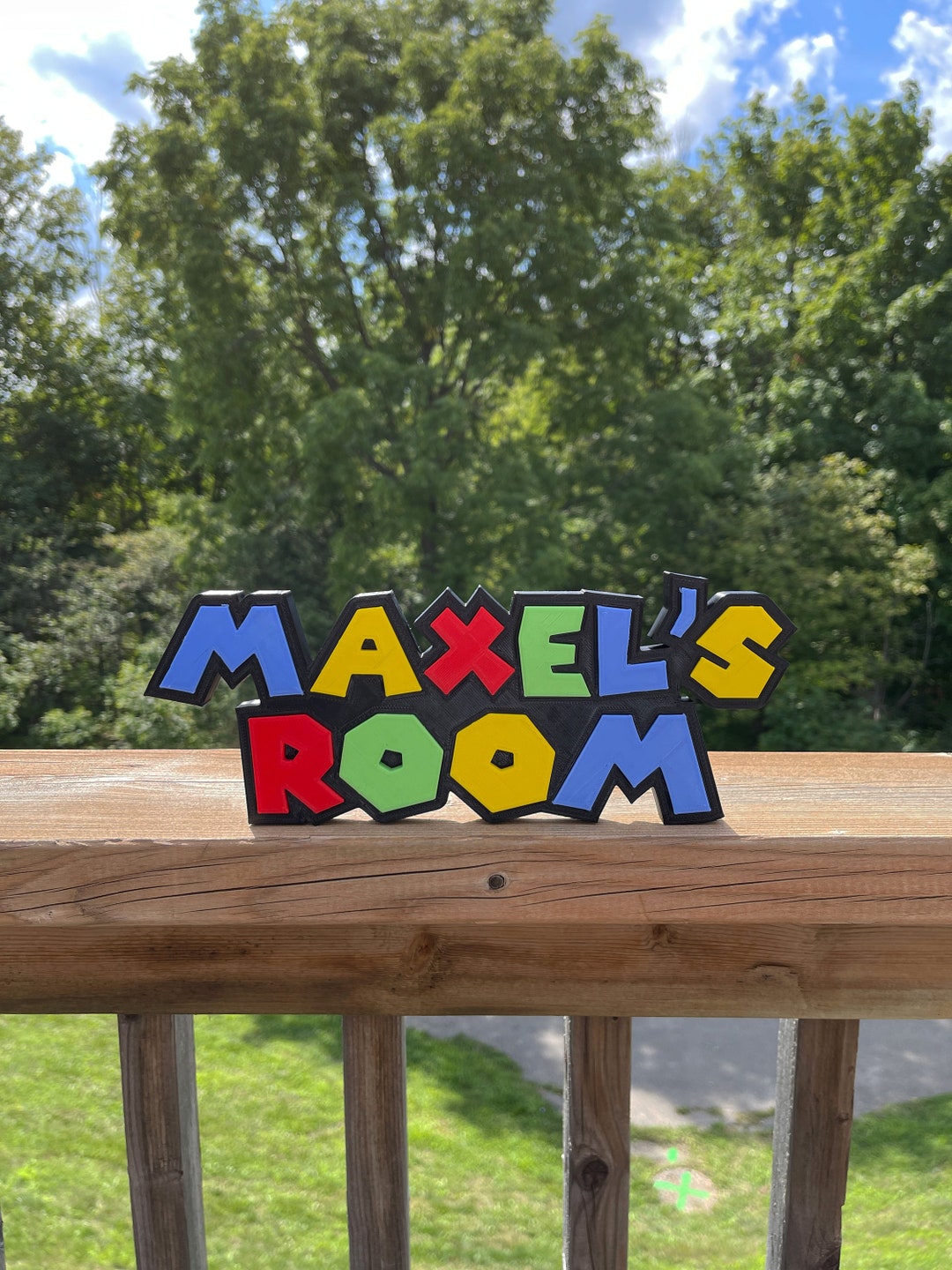 Personalized Mario Themed Signs | Kid's Room Décor | Nursery Name Plate ...