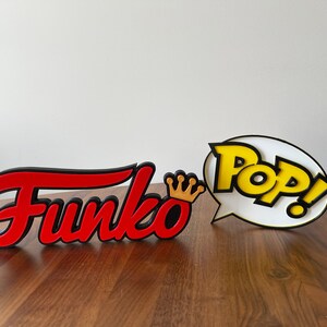 Funko Sign | Display Shelf | Fridge Magnet - Etsy