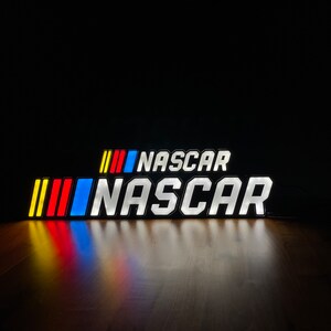 NASCAR Sign | Display Shelf | Racing Signs - Etsy
