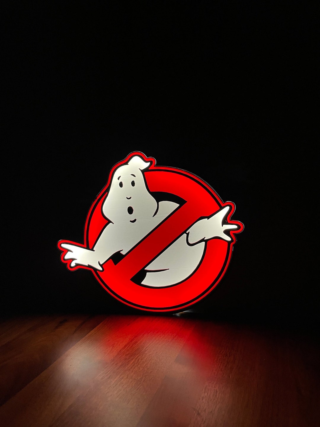 Ghostbusters LED Sign | Room Décor | Arcade Room - Etsy