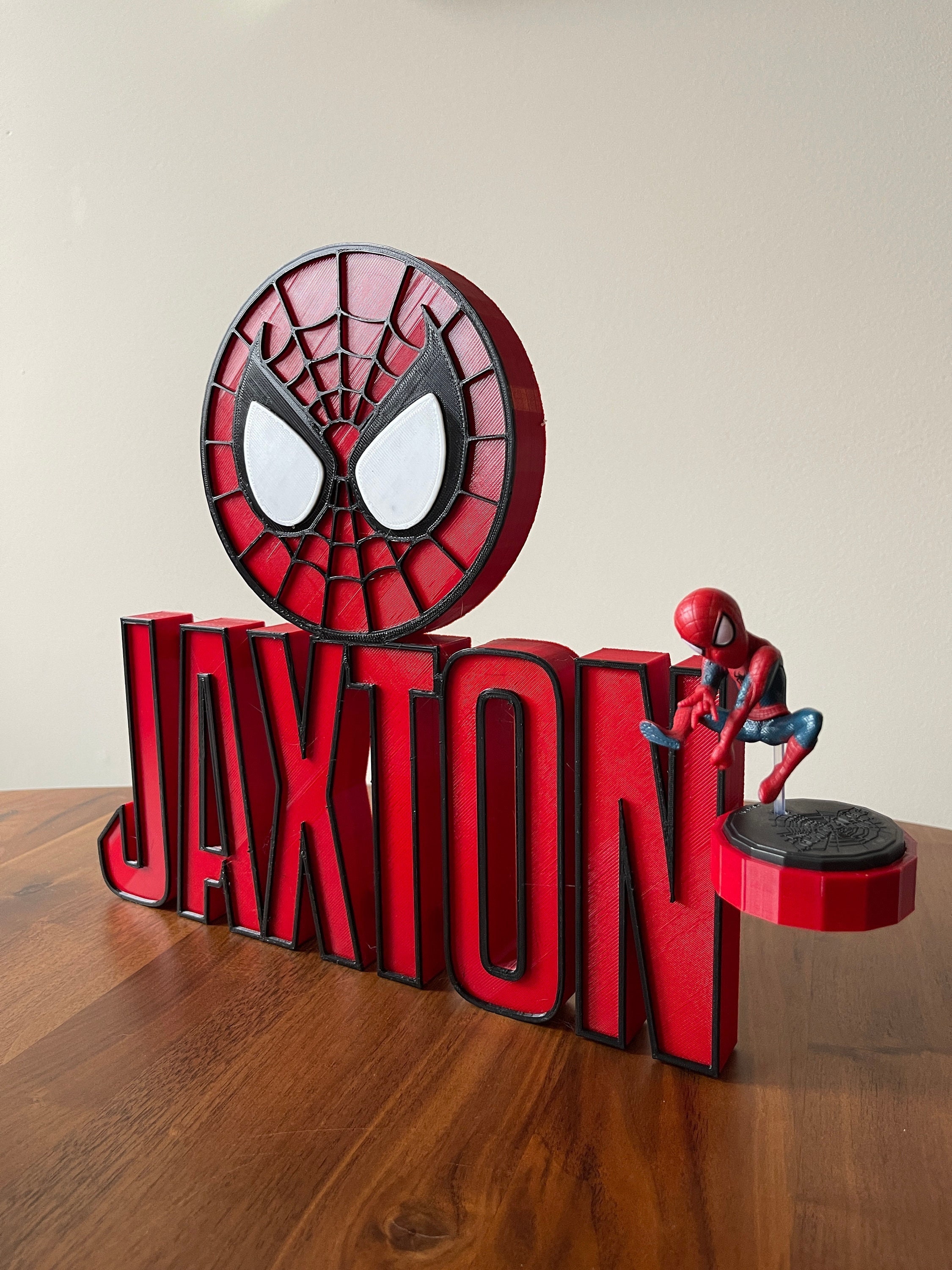 Personalized Superhero Spidey Themed Sign - Etsy