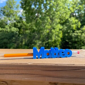 Personalized Pencil Toppers - Etsy