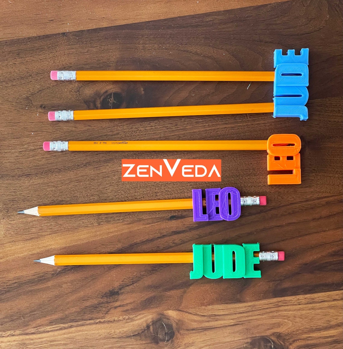 Personalized Pencil Toppers - Etsy