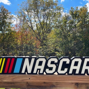 NASCAR Sign | Display Shelf | Racing Signs - Etsy