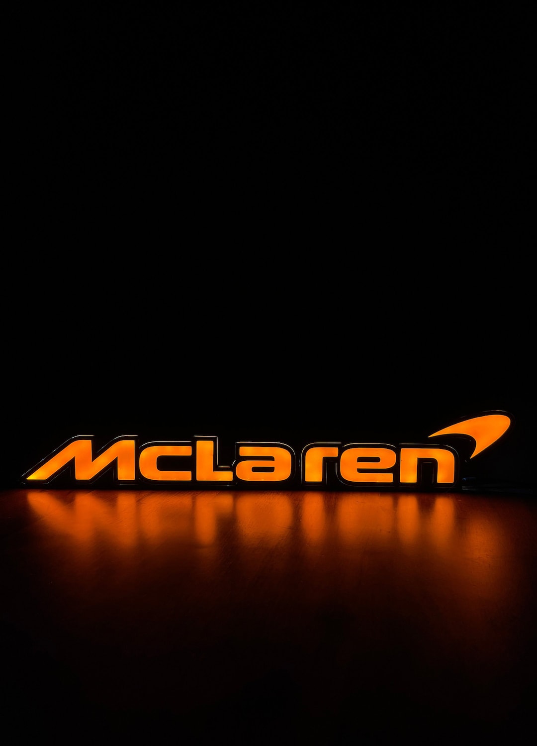 Mclaren F1 LED Sign | Racing Team | Display Shelf - Etsy