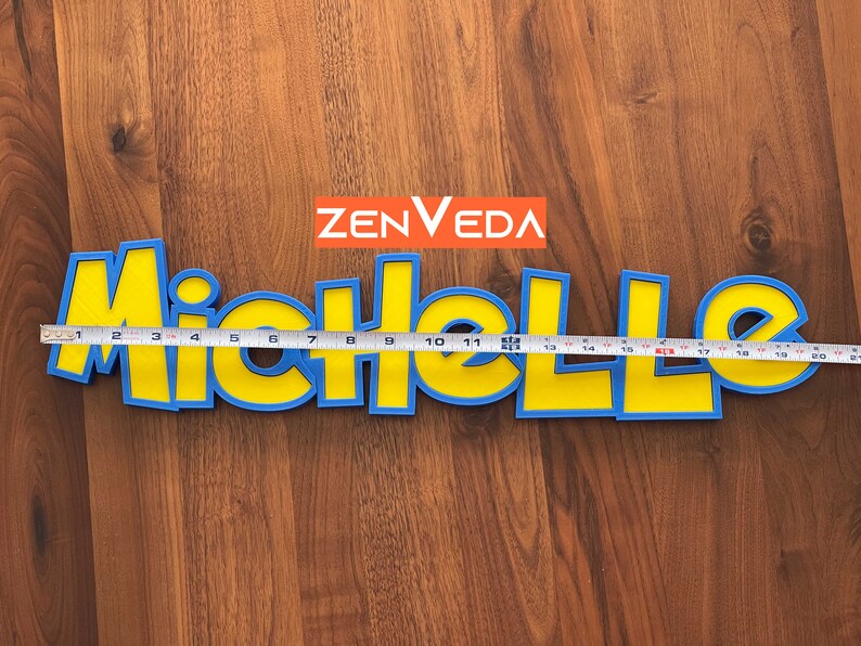 Custom Pokemon 3D Name Signs | Etsy