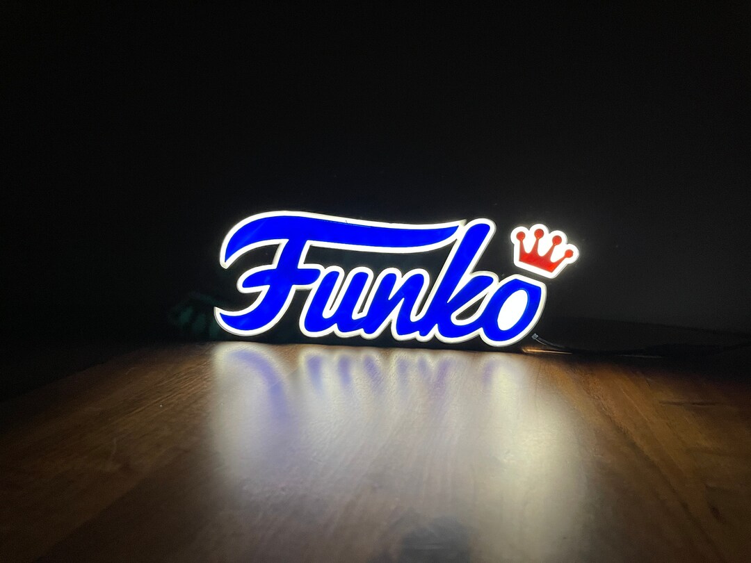 Funko LED Sign | Display Shelf | Personalized - Etsy