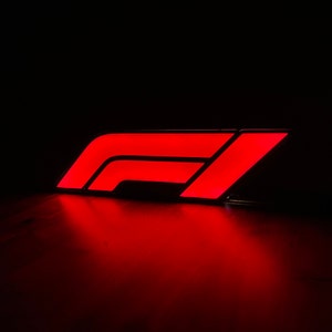 Formula 1 LED Sign | Display Shelf - Etsy