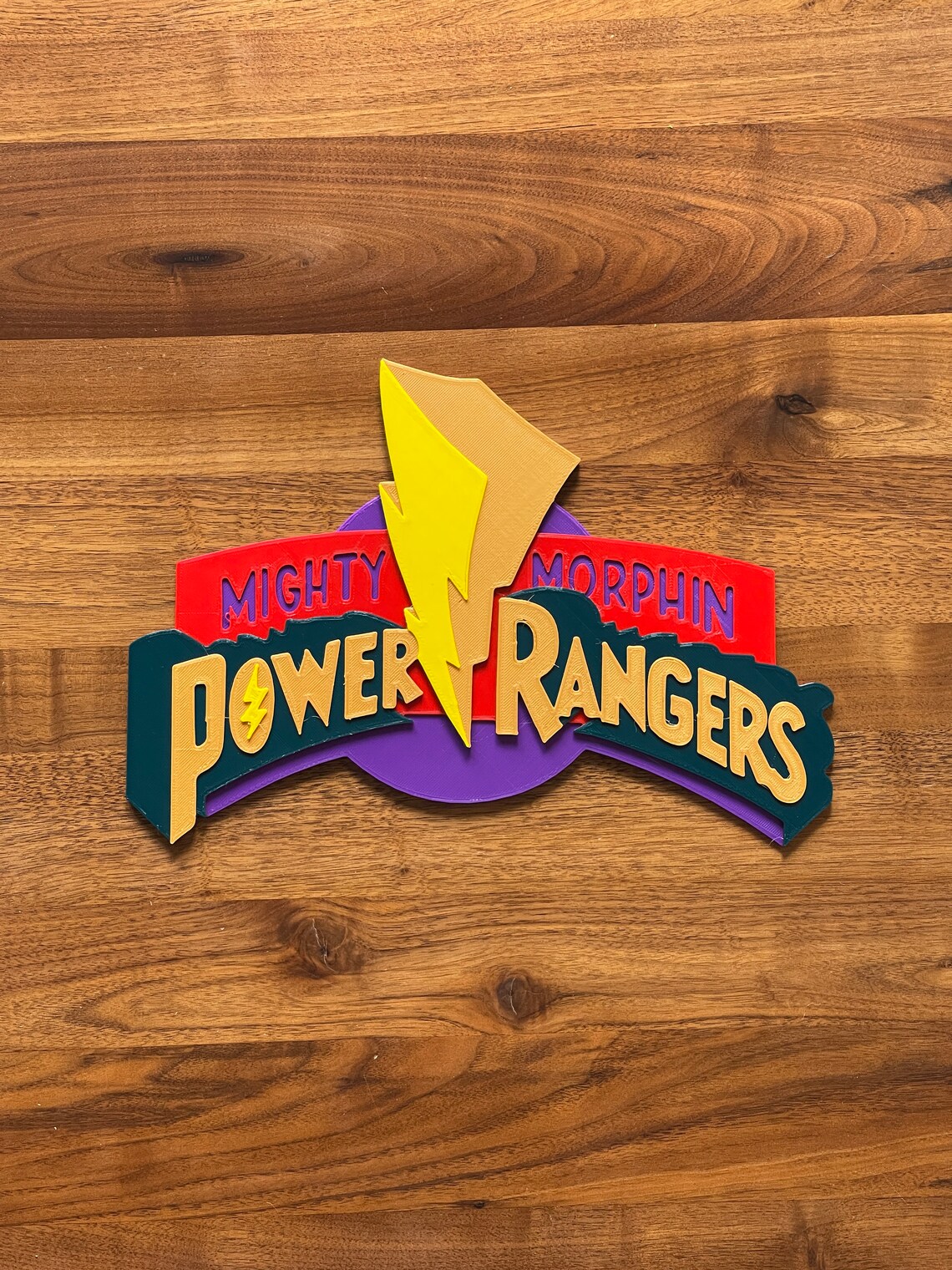 Power Rangers Sign Retro Logo Fridge Magnet - Etsy