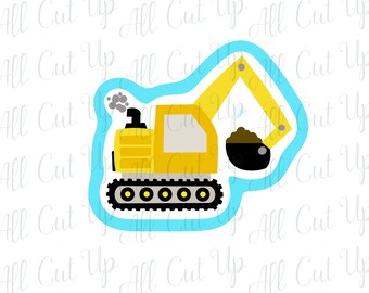Excavator Cookie Cutter | Etsy