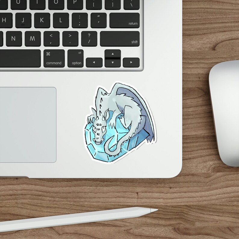 Diamond Dragon Sticker - Etsy