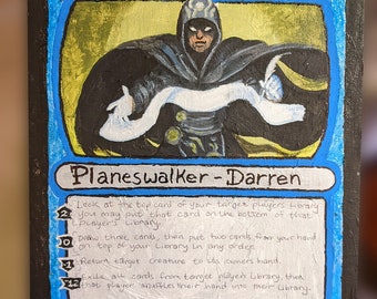 Painted Magic Cards - Etsy