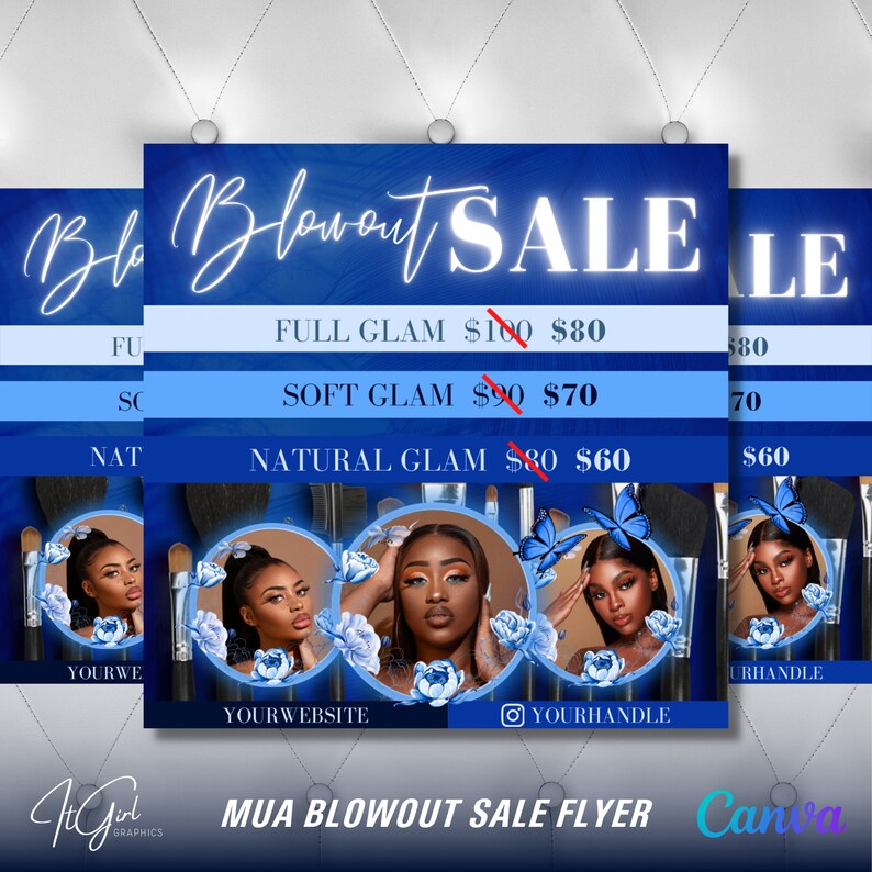 Blowout Sale Flyer Template New Arrival Shop Now Hair - Etsy