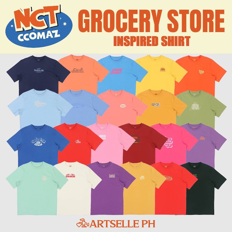 NCT CCOMAZ Grocery Store Inspired Shirt - Etsy