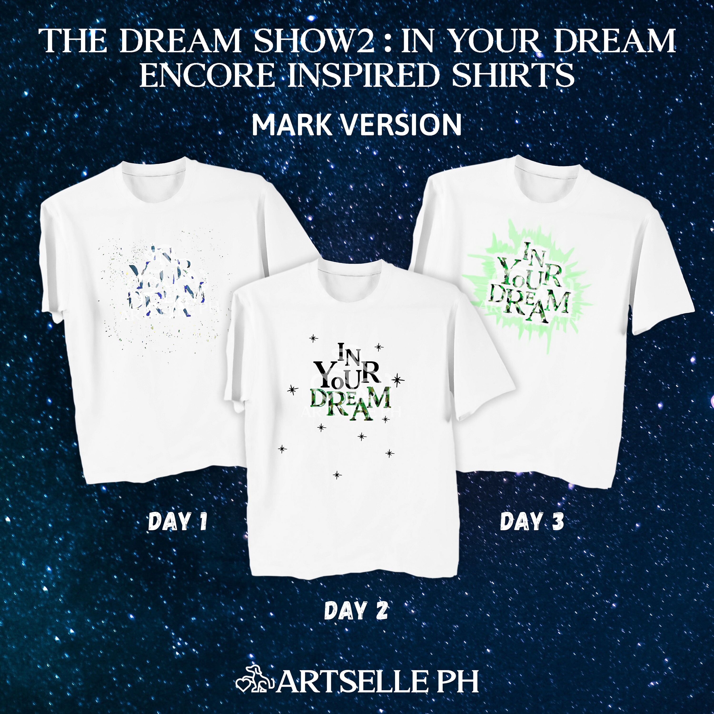 NCT DREAM Shirt in Your Dream Encore Embossed TDS2 the Dream Show 2 T ...